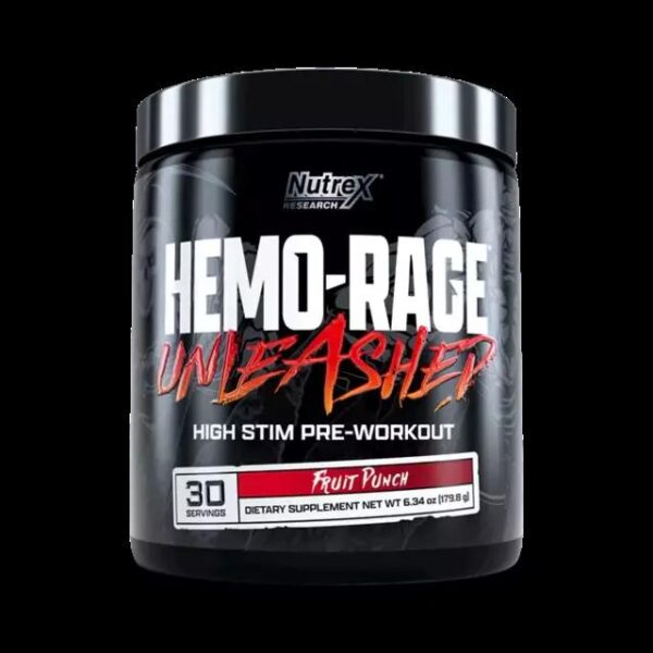 NUTREX – HEMO RAGE UNLEASHED X30 SERV – Bunker Store