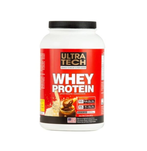 ULTRATECH – WHEY PROTEIN 2LB – Bunker Store
